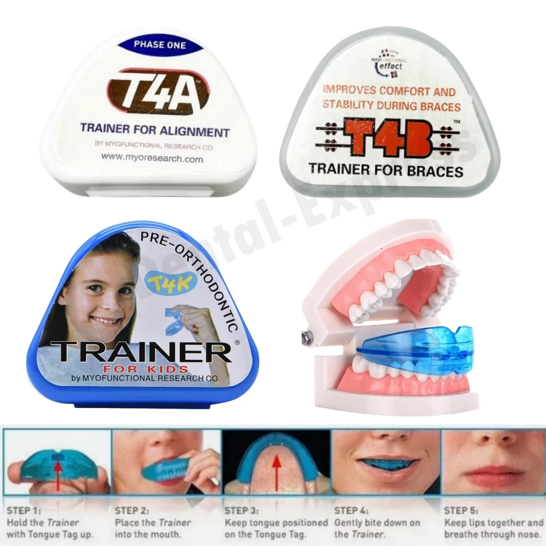 Dental Braces Teeth Appliance Trainer for Kids Adult Tooth Orthodontic ...