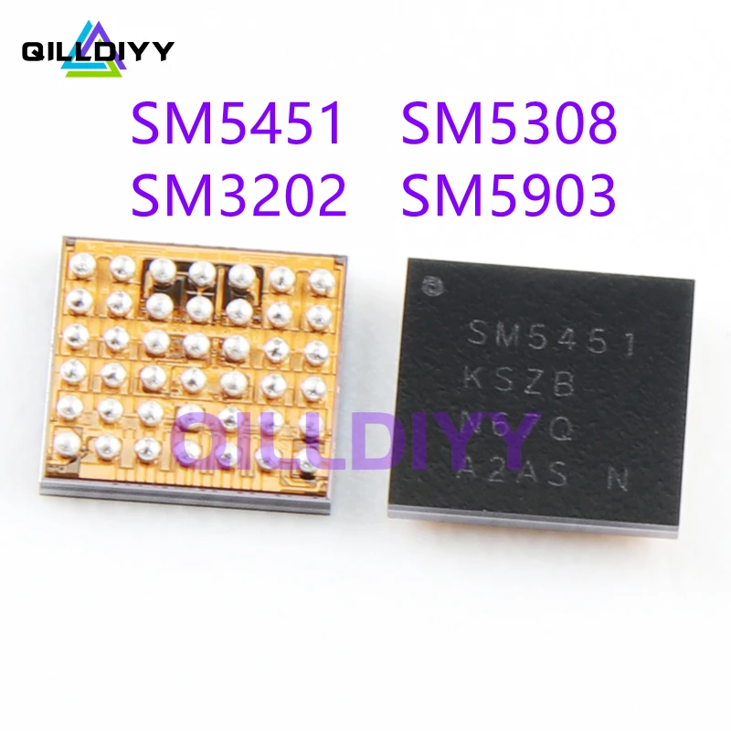 2pcs Lot Sm5451 Sm5308 Sm3202 Sm5903 For Samsung Power Ic Jpg