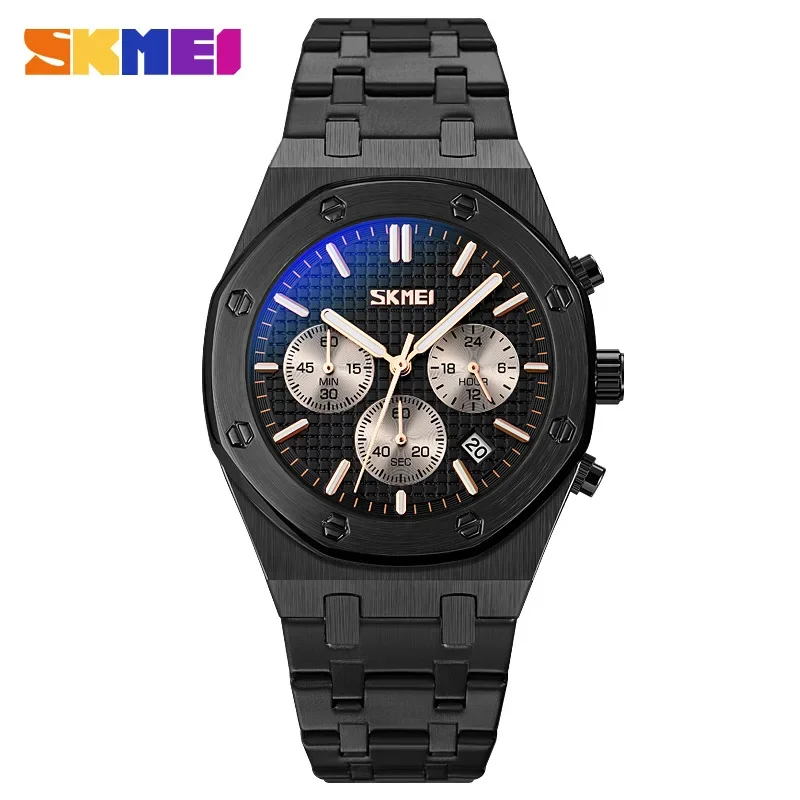 SKEMI-9296-Men-s-Quartz-Watch-Waterproof-Stereo-Hour-Markers-Charm-Stainless-Steel-Stopwatch ...