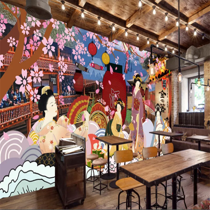 Japanese Restaurant Wall Decor Ideas
