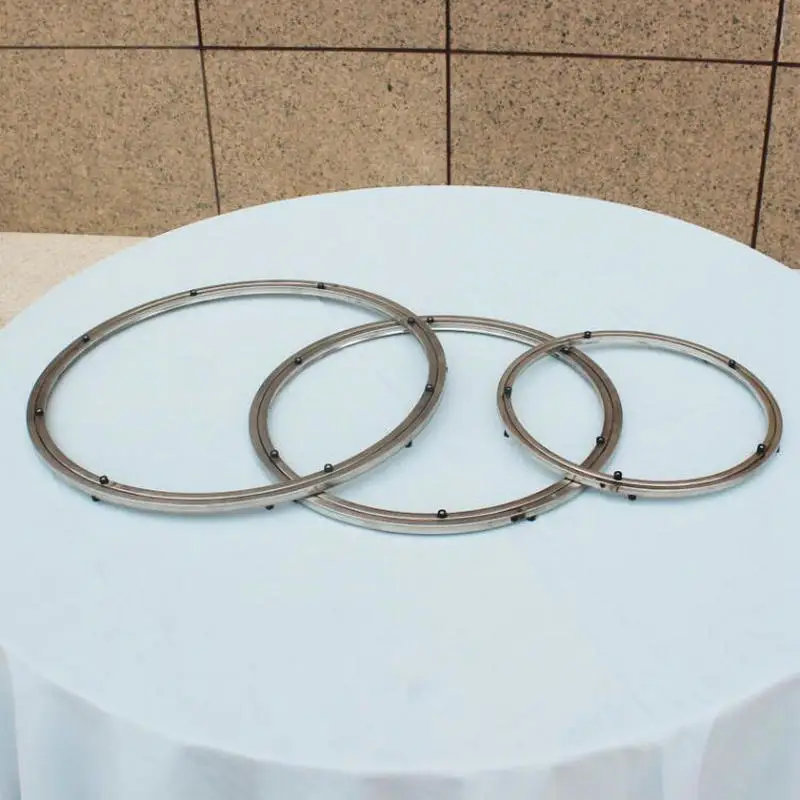 Solid Stainless Steel Outdoor Garden Use Anti Rust Round Turntable ...