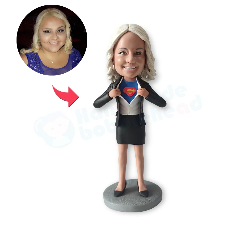 Cake-Topper-Birthday-Persona-Superwoman-Polymer-Soft-Clay-Made-Real-Man ...