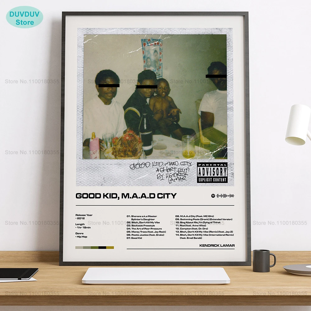 Kendrick Lamar Good Kid Maad City Tracklist