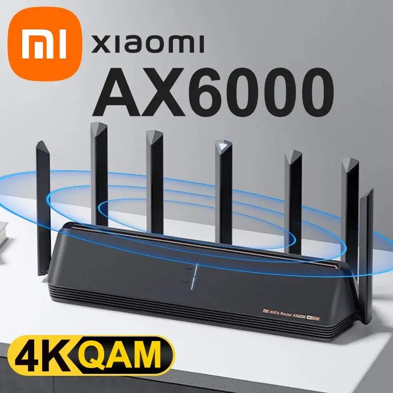 Xiaomi-AX6000-AIoT-Router-6000Mbs-WiFi6-5GHz-VPN-512MB-Qualcomm-CPU ...