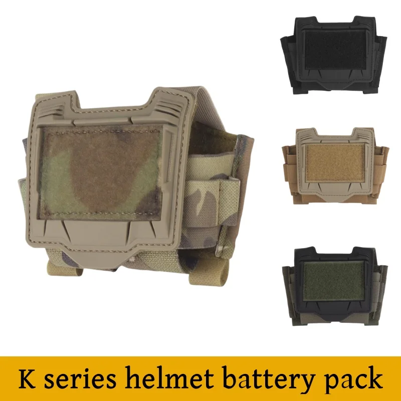 K Series Outdoor Camping Helmet Battery Sub-pouch Multifunctional ...
