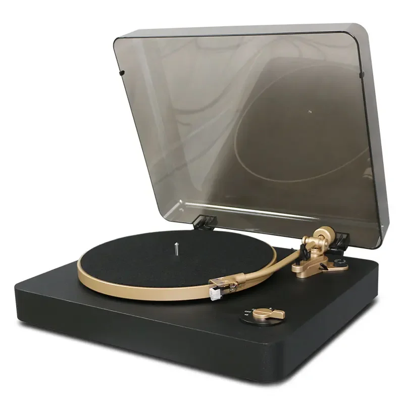 Music-Dj-Record-Player-Vinyl-Professional-Retro-Turntable-Stereo-with ...