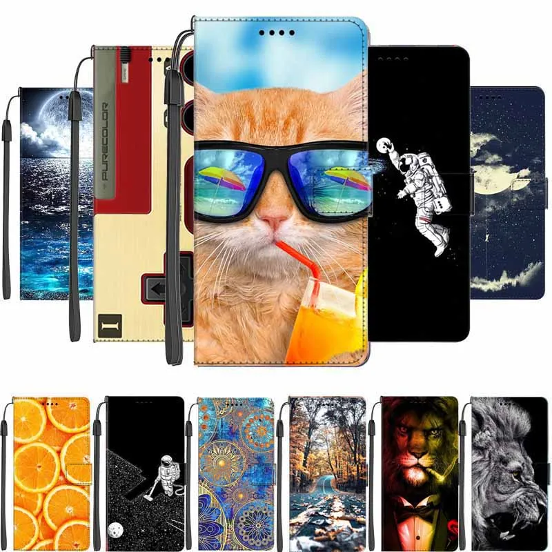 Leather Case For Nokia C210 G42 C02 2023 Case Shockproof Flip Wallet ...