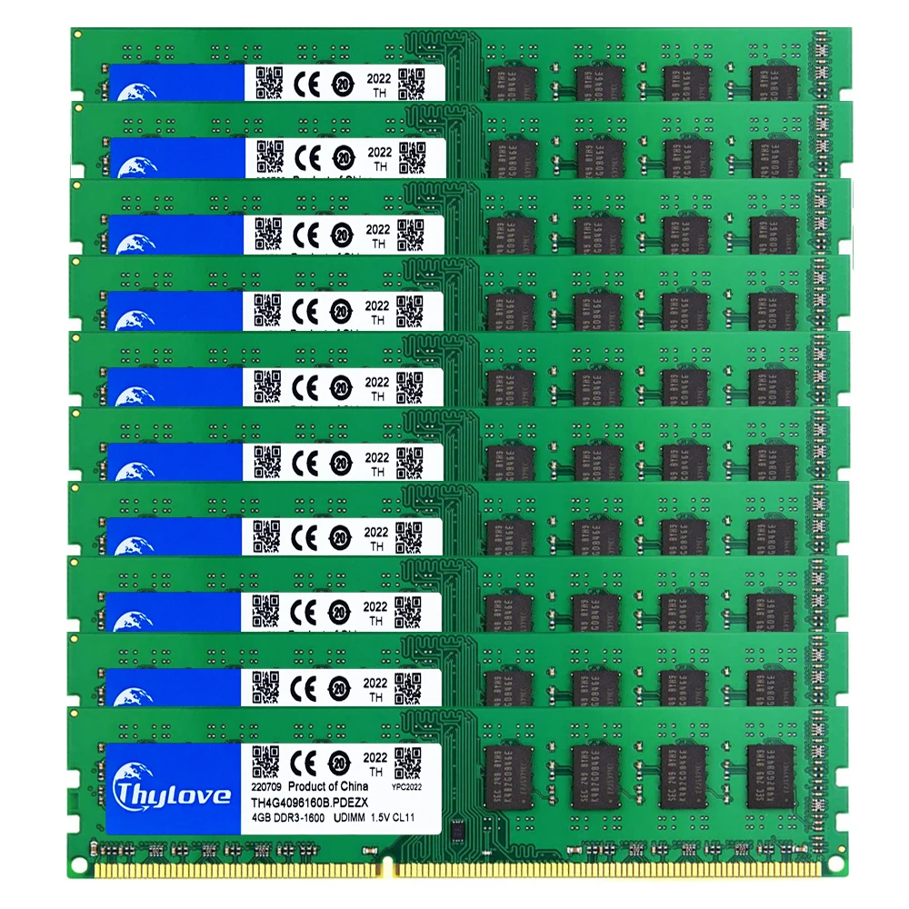 Mémoire de serveur d'ordinateur de bureau, modèle DDR3, capacité 4 go 4 ...