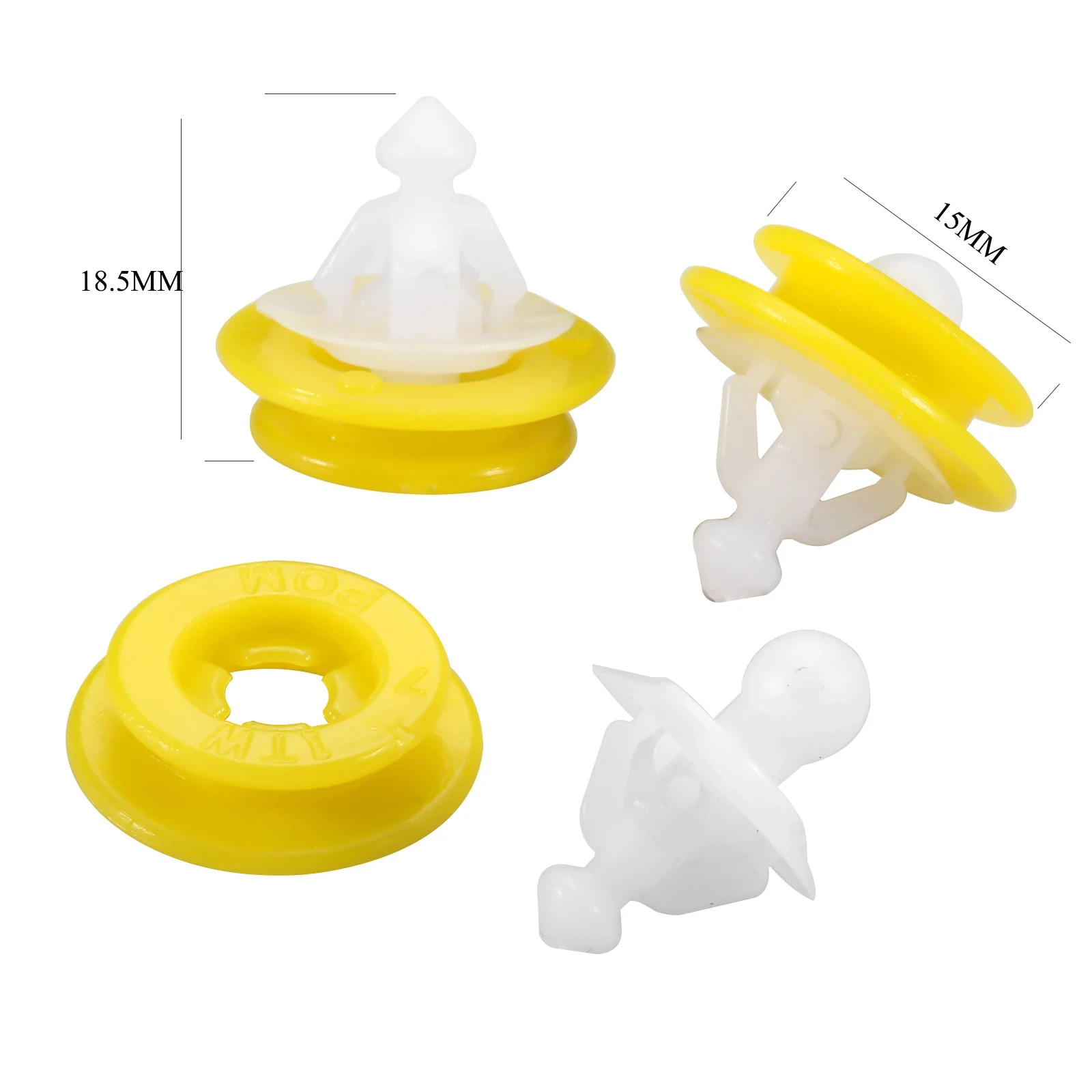 10/20Sets Fender Liner Retainer Clip 30698669 For Volvo C30 2008 2013 ...