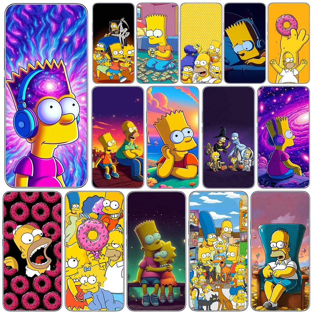 Simpsons Comics Bart Silicone Phone Case Cover for Moto Edge 30 (T06)