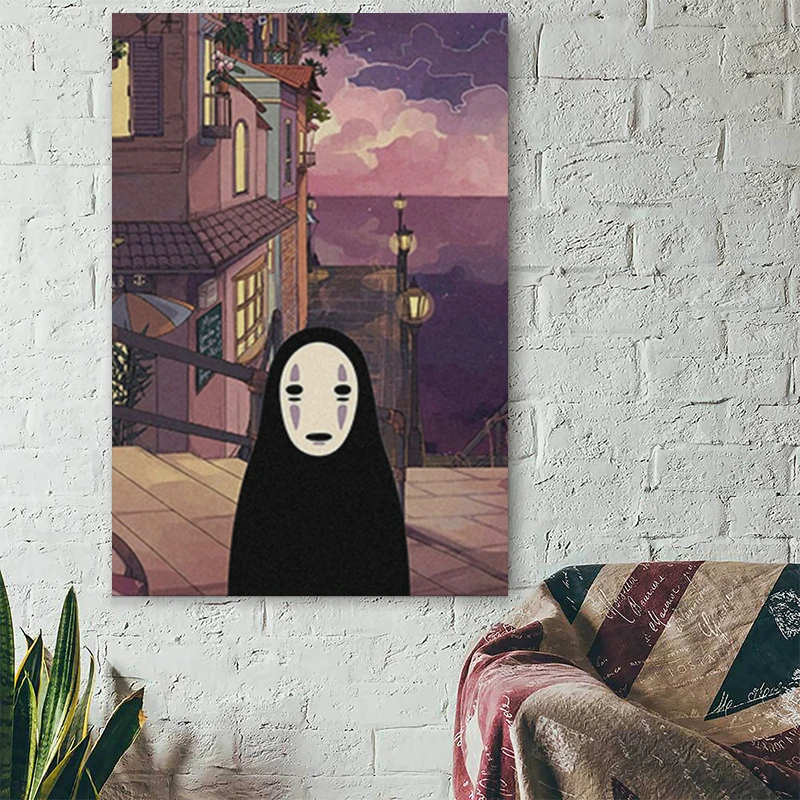 No Face Spirited Away Art