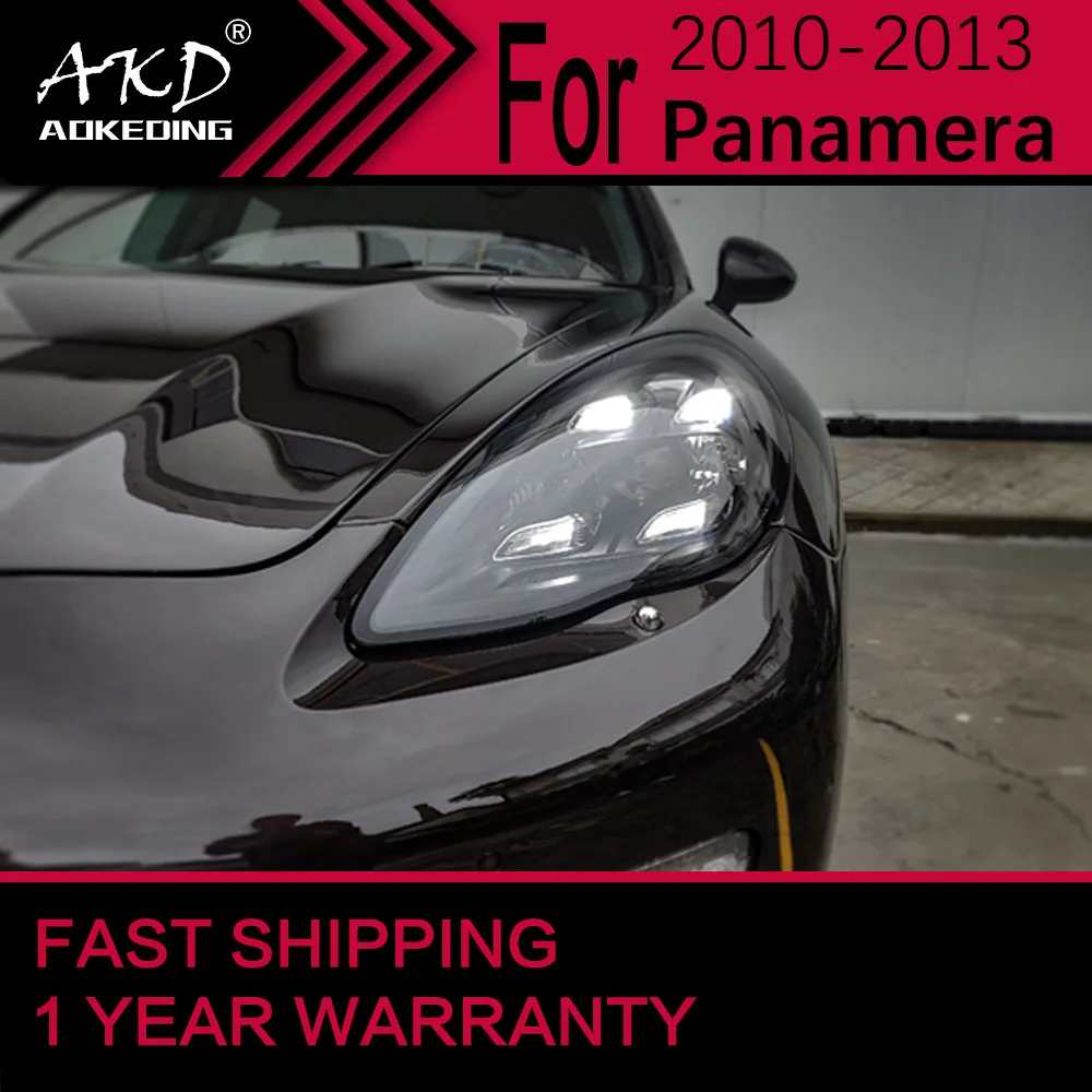 Car-Lights-for-Porsche-Panamera-970-LED-Headlight-2010-2013-Panamera ...