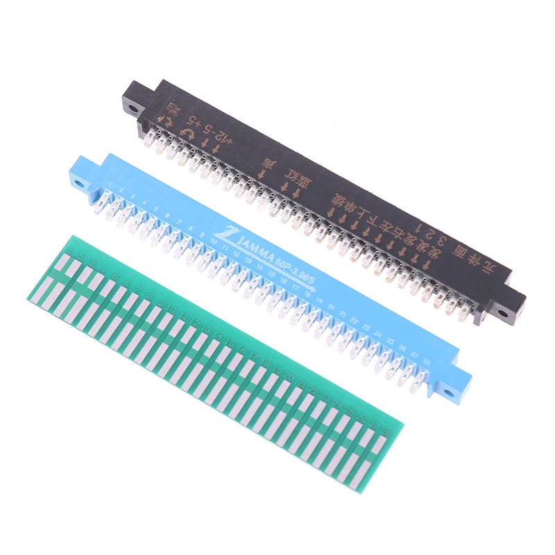 28P-Solder-Socket-For-Arcade-Card-Edge-Connector-Game-Console-Cable ...