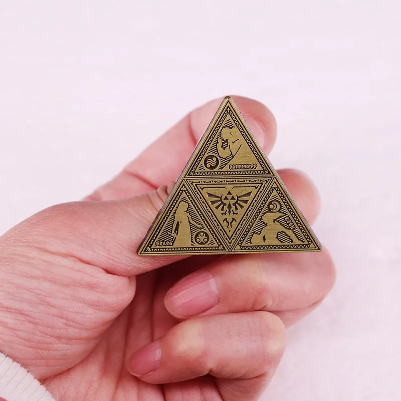 Triforce Of Courage Links Hand