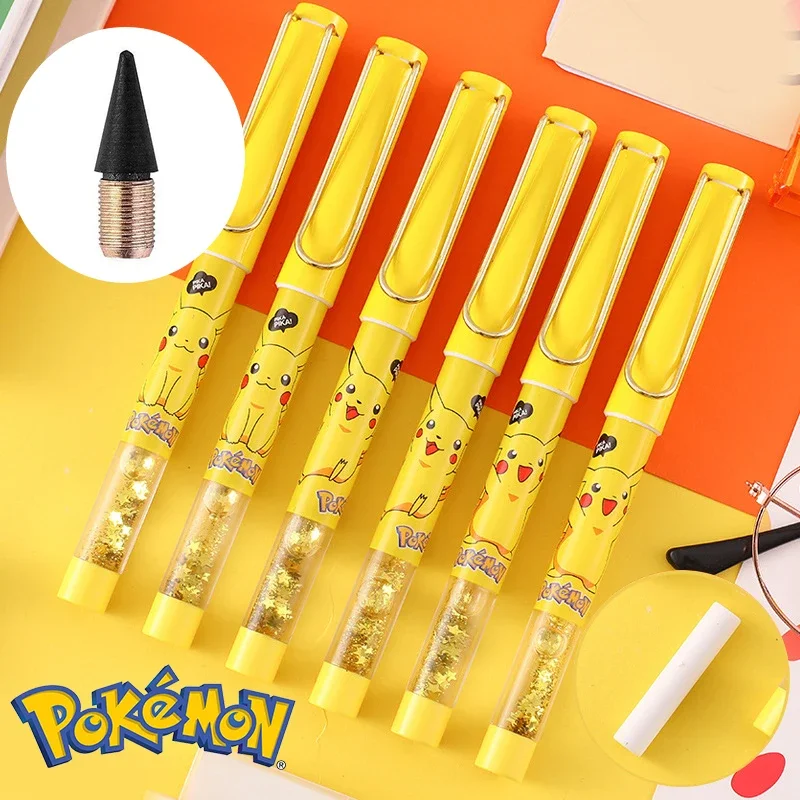 Pokemon-Pikachu-Eternal-Pencil-Cute-Anime-New-Technology-Unlimited ...
