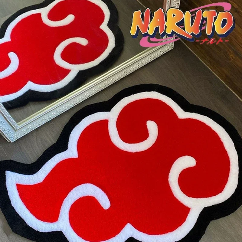 Naruto-Akatsuki-Red-Cloud-Doormat-Mat-Anime-Anti-Slip-Kitchen-Bedroom ...