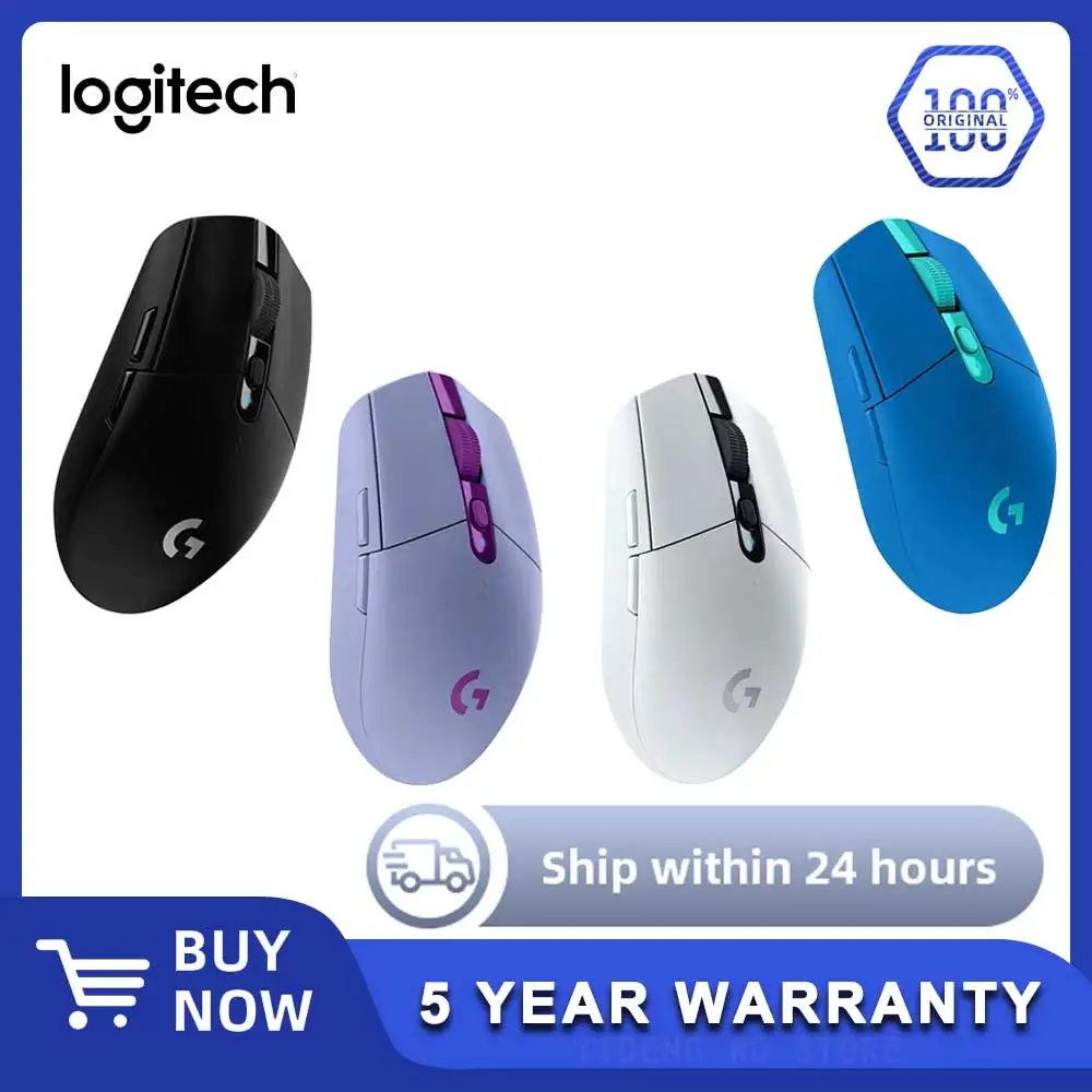 Original Logitech G304 Gaming Mouse Wireless USB Type A 12000 DPI PC ...