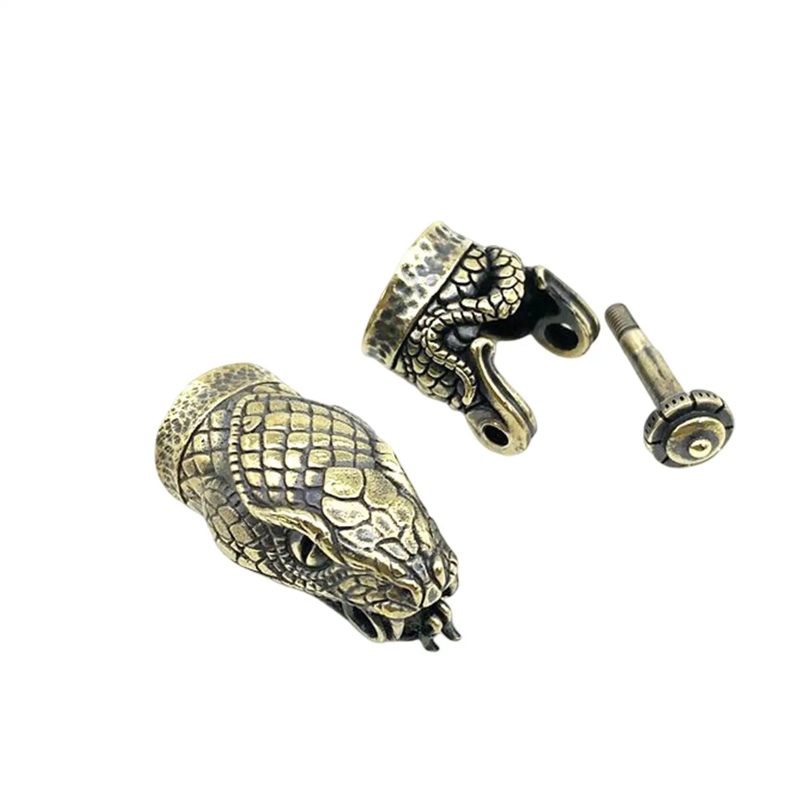 Snake Head Clasps Brass Accessories Jewelry Findings Bracelet Making ...