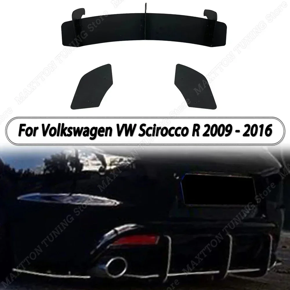 Car-Rear-Bumper-Lip-Diffuser-Exhaust-Bracket-Splitter-Spoiler-Trim-Body ...