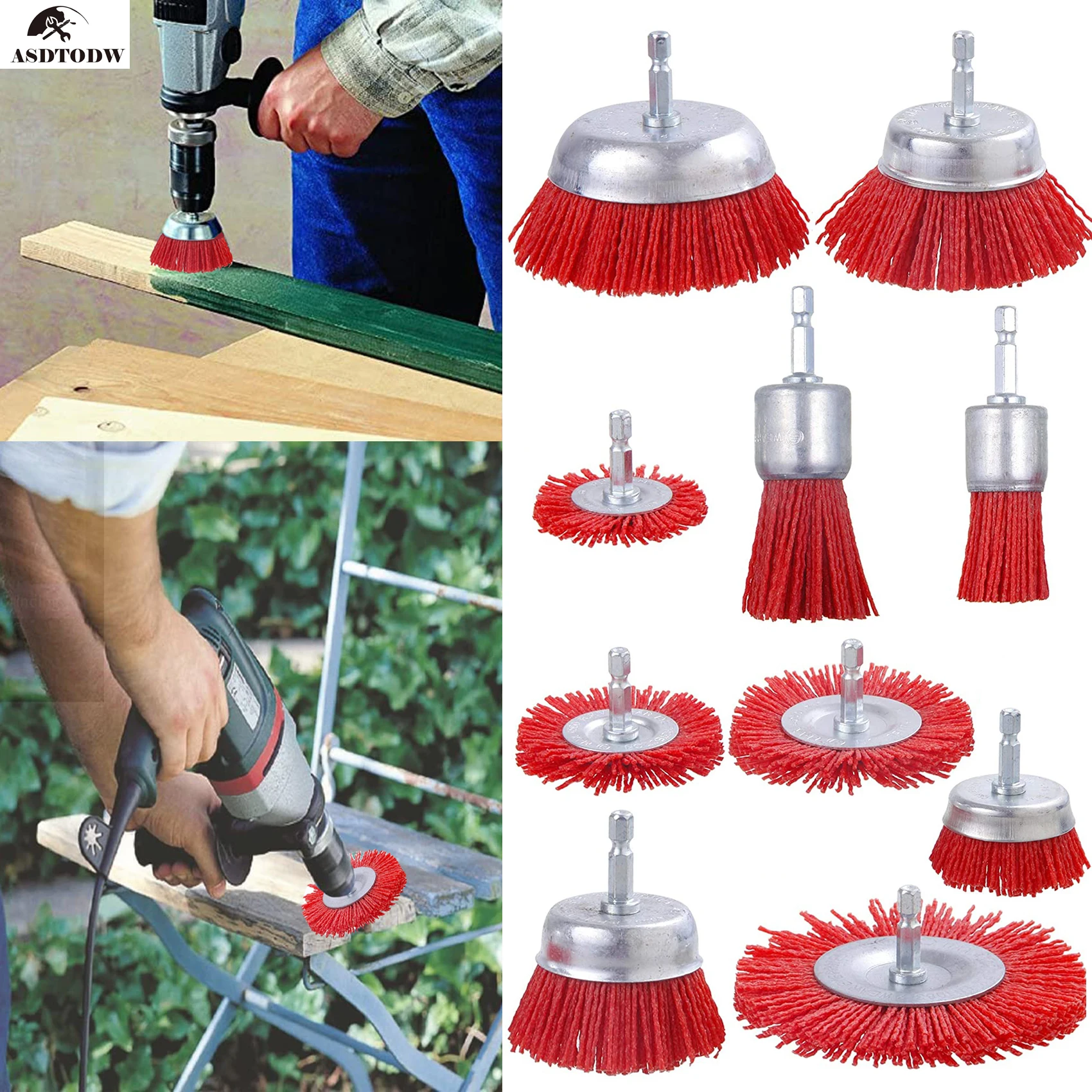 Nylon-Cup-Brush-Abrasive-Wire-Wheel-Brush-For-Drill-Rotary-Tool-Wood ...