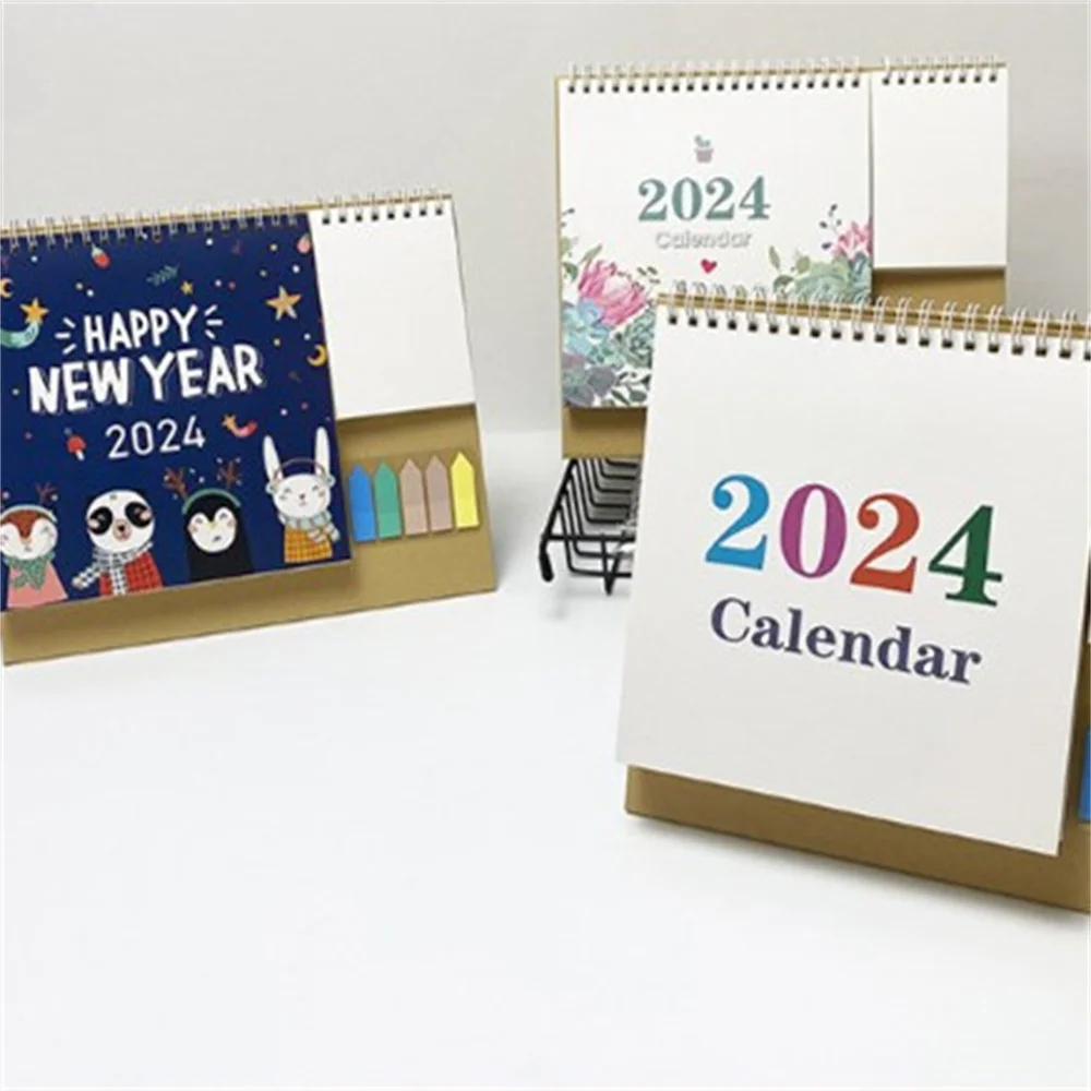 2024-Desk-Standing-Calendar-Small-Monthly-Planner-Table-Office-Calendar ...