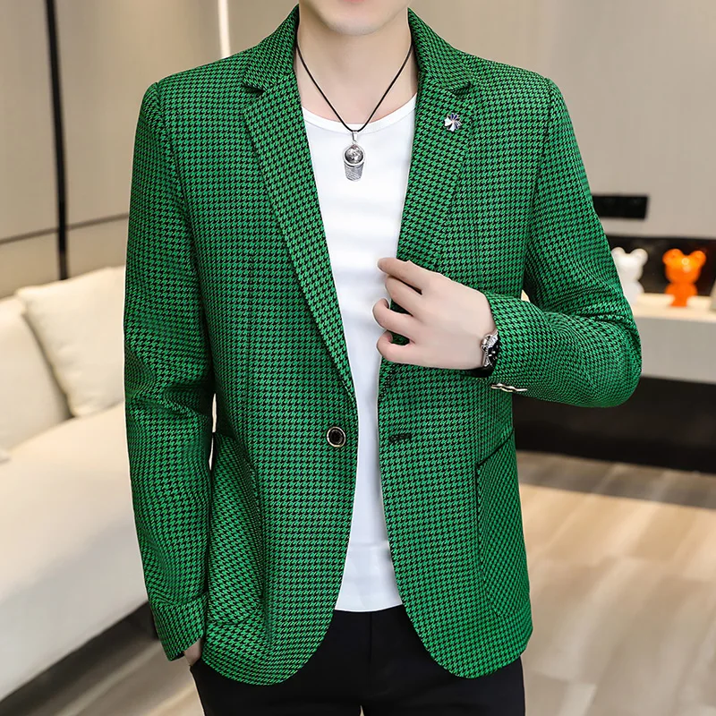 Main-Promotion-of-New-Casual-Fashion-Senior-Sense-of-Waffle-Suit ...