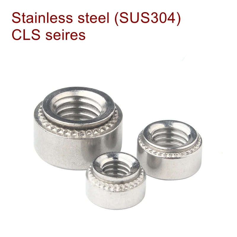 ステンレス鋼自己クリンチナット CLS M3 M4 M5 M6 0 、 1,2 圧力リベットナットプレスナット|nuts stainless steel|rivet nutpress nut ...