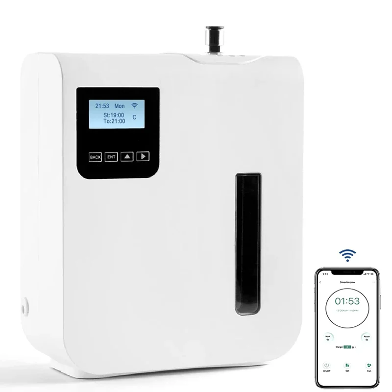 Smart-Aroma-Diffuser-300ml-Large-Area-Fragrance-Oil-Auto-Timer-Function-Fragrant-Device ...