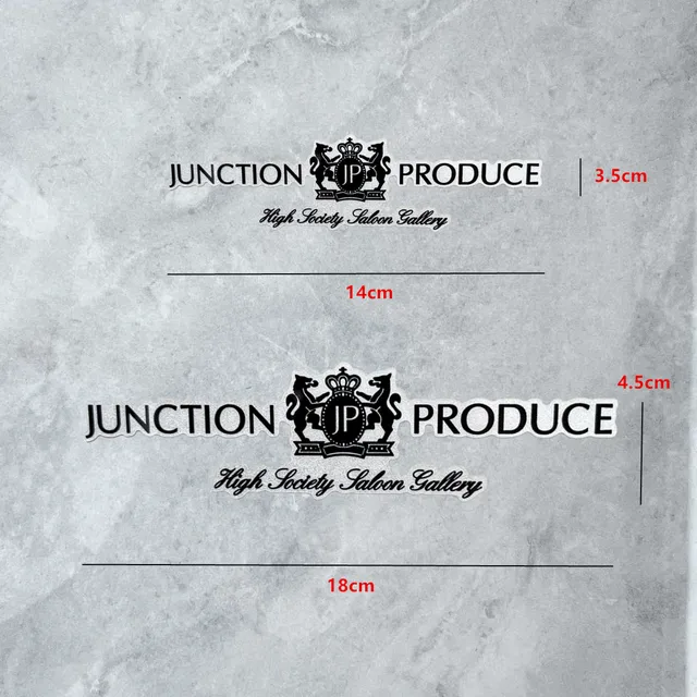 Junction Produce Logo WWFAN Autoaufkleber Auto Emblem Jp VIP.