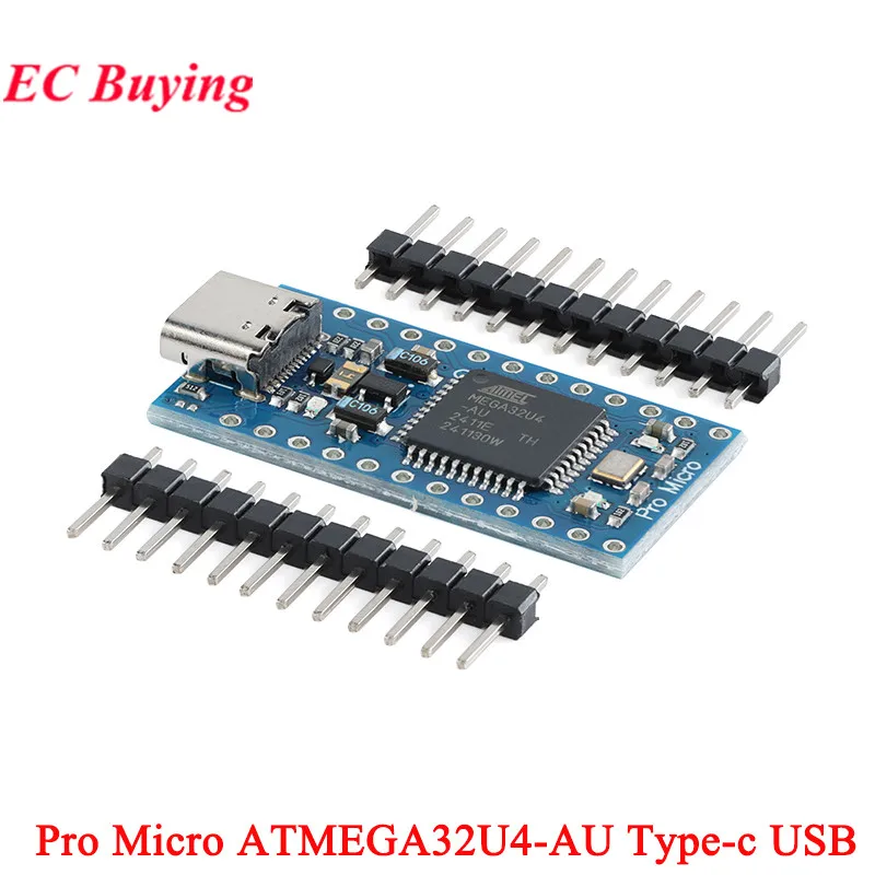 Micro Cadena Per Micro Modulo Con Usb-C , ATmega32U4 Scheda, Arduino Leonardo Simile A, 5V ...