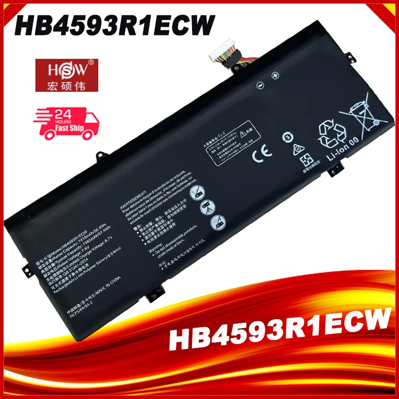 HB4593R1ECW-Battery-For-Huawei-Matebook-14-X-Pro-KPL-W00-KLV-W29C-MACH ...
