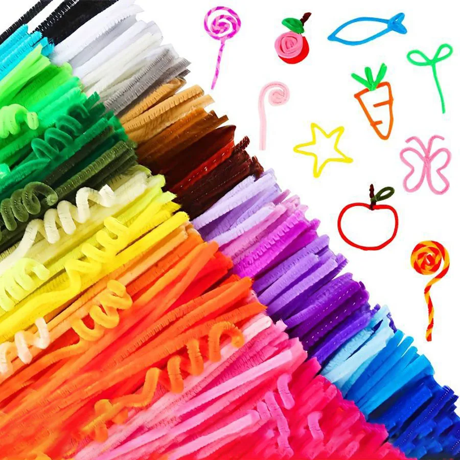 100PCS-Colorful-Twisted-Stick-Rod-Creative-DIY-Handcraft-Twisting-Bar ...