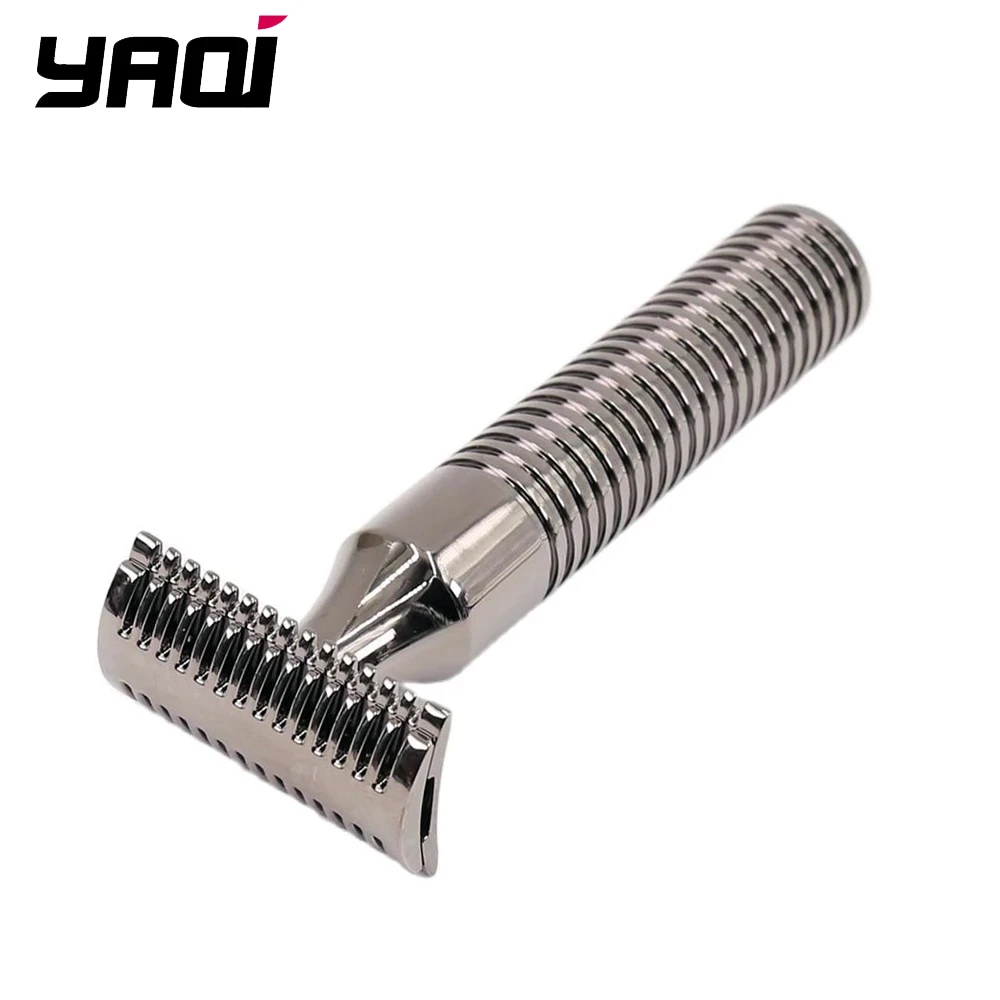 YAQI Tony Monster Razor Men's Double Edge Safety Razor Gun Color ...