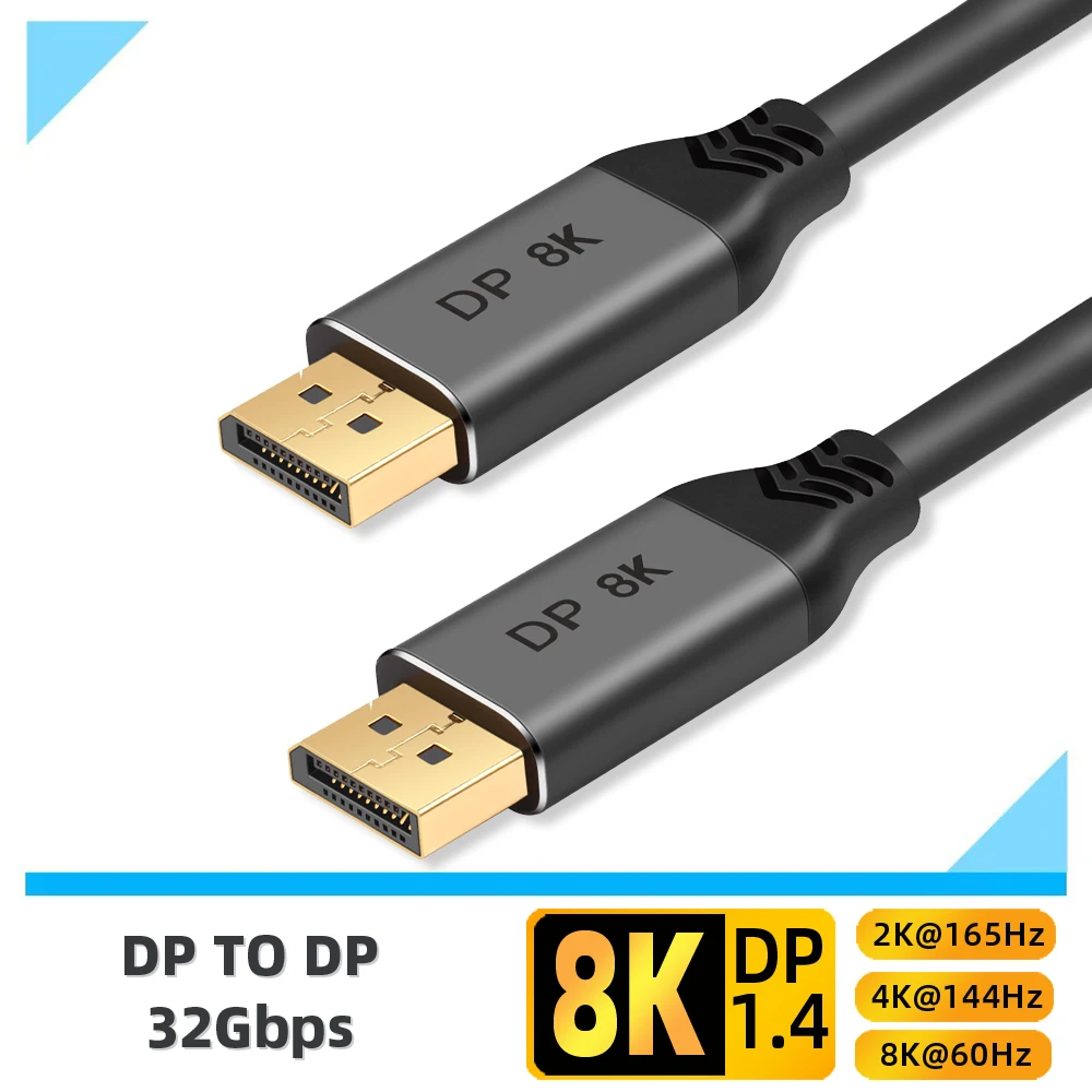 8K-Displayport-Cable-DP1-4-4K144Hz-Video-Audio-Cable-for-Xiaomi-TV-Box ...