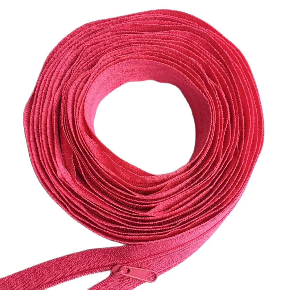 1-10-Meters-3-Long-Nylon-Zipper-Rolls-with-2-20-Pieces-Same-Color ...