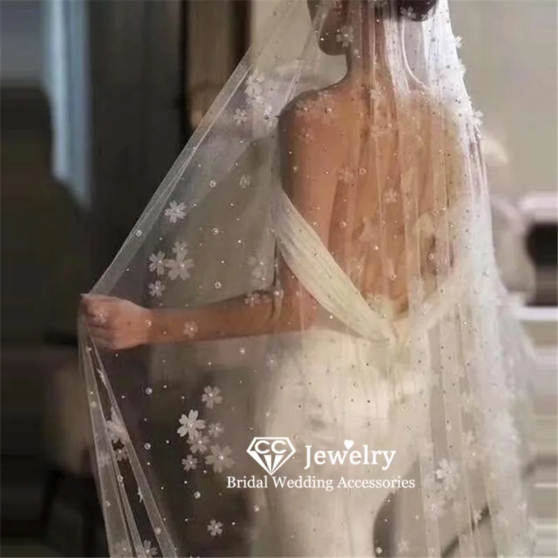 CC-velo-de-novia-para-mujer-accesorios-para-el-cabello-elegante-perla ...