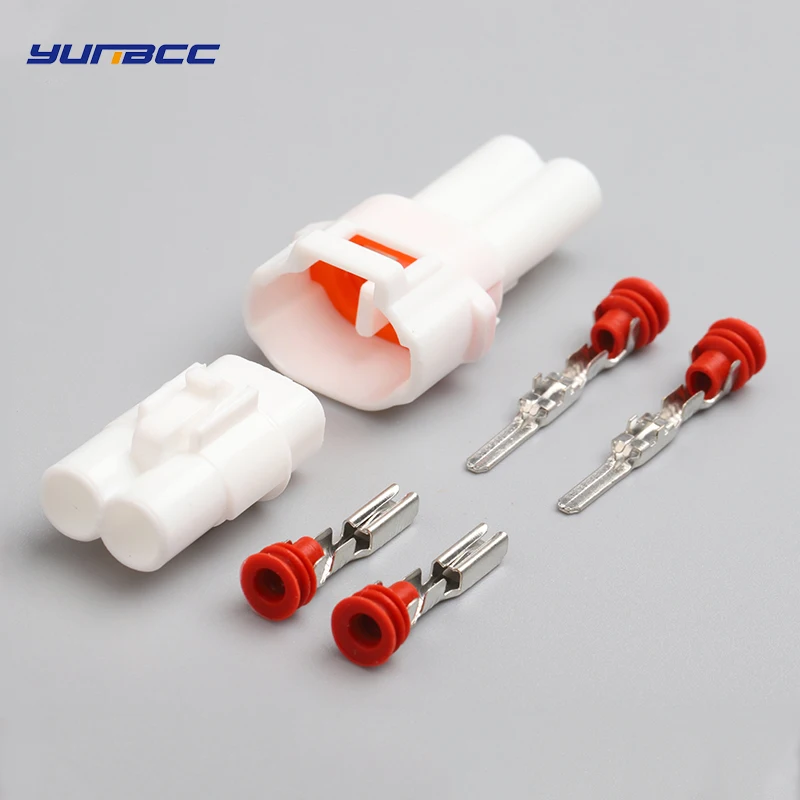MT090-2-Pin-Way-Male-Female-White-Auto-Connector-Waterproof-Automotive ...