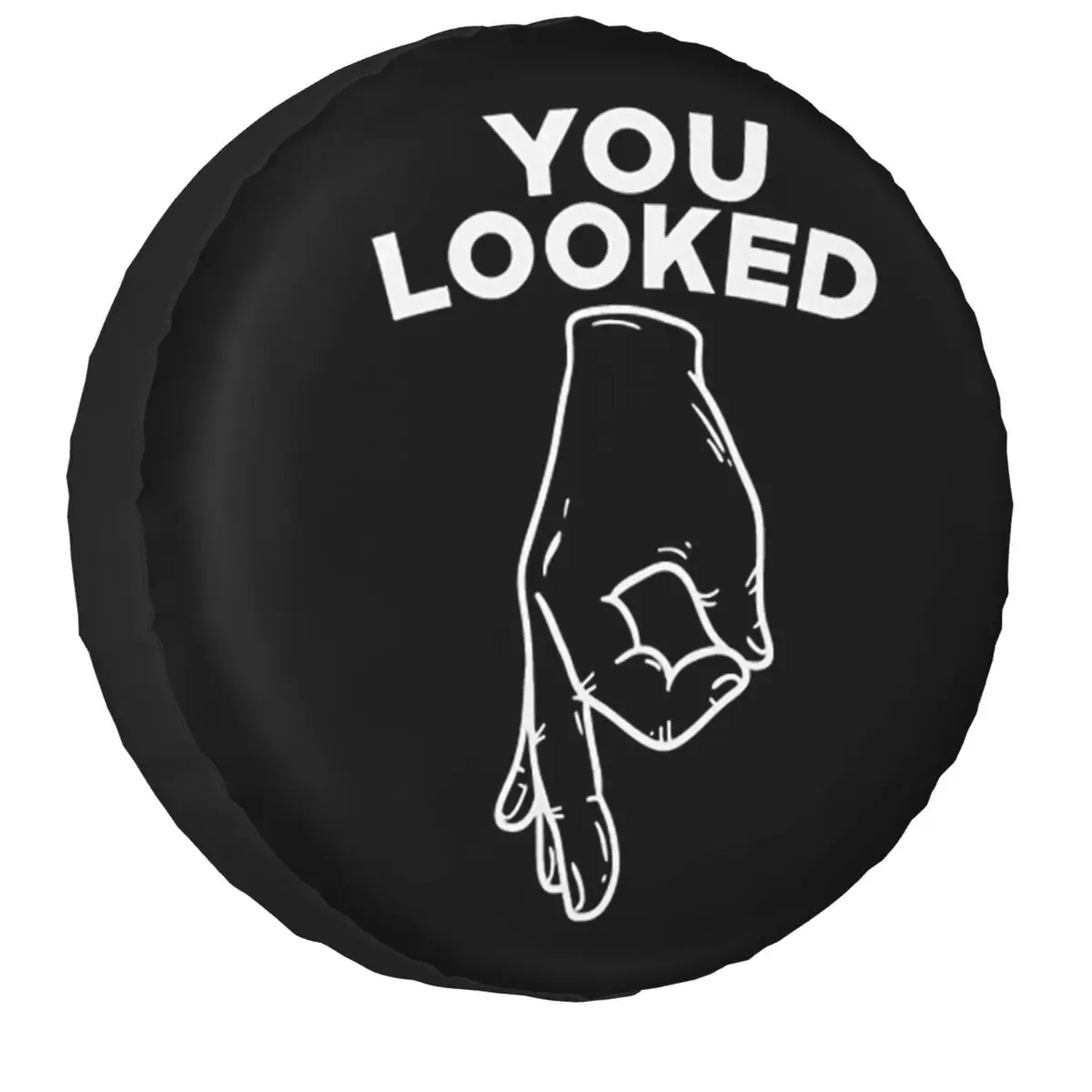 Finger Circle Game Spare Tire Cover for Toyota Jeep SUV Trailer You ...