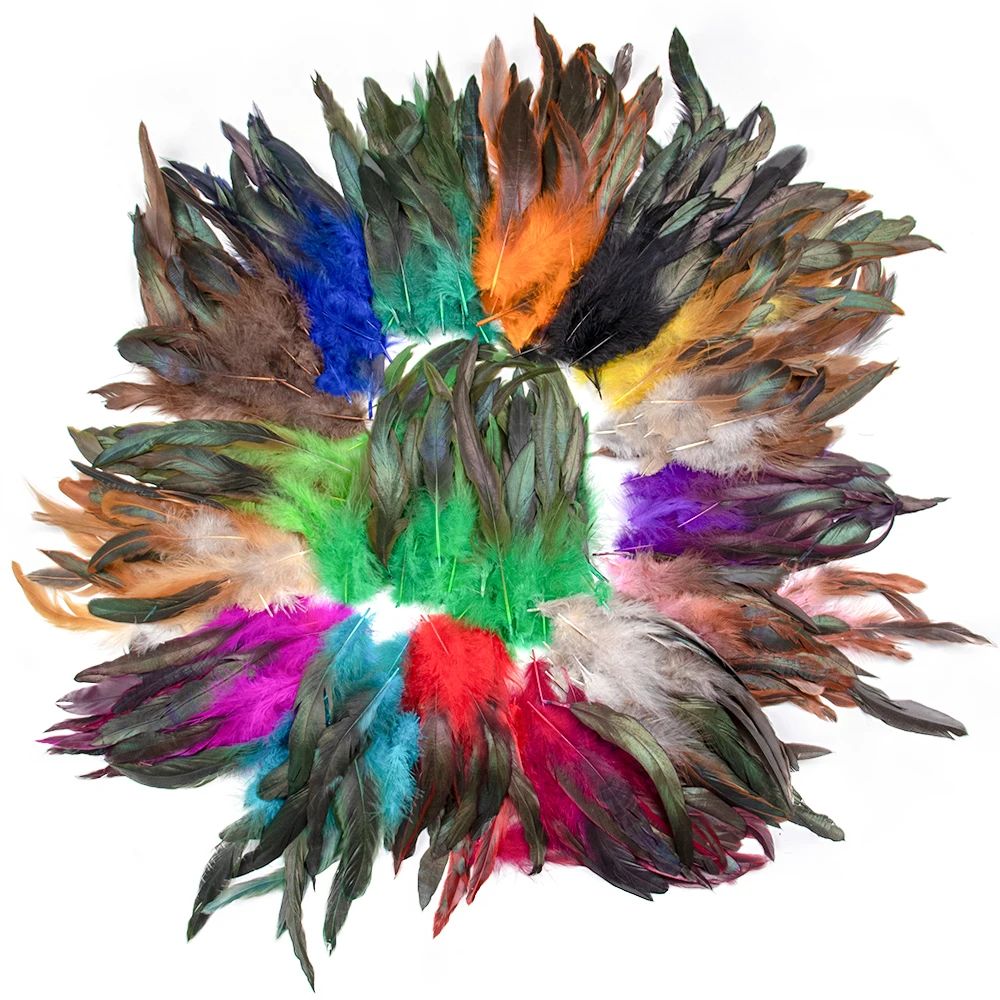 Wholesale-100pcs-Lot-Chicken-Feather-Jewelry-Needlework-Decoration-High ...