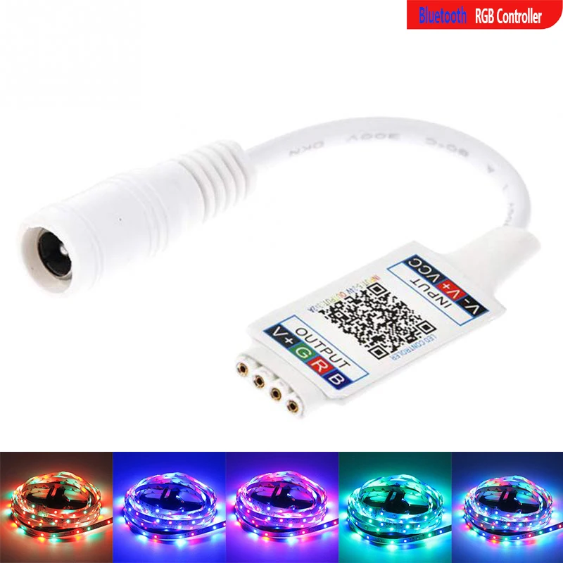 Mini-Bluetooth-RGB-Controller-DC-5V-12V-24V-M-sica-BT-Smart-APP ...