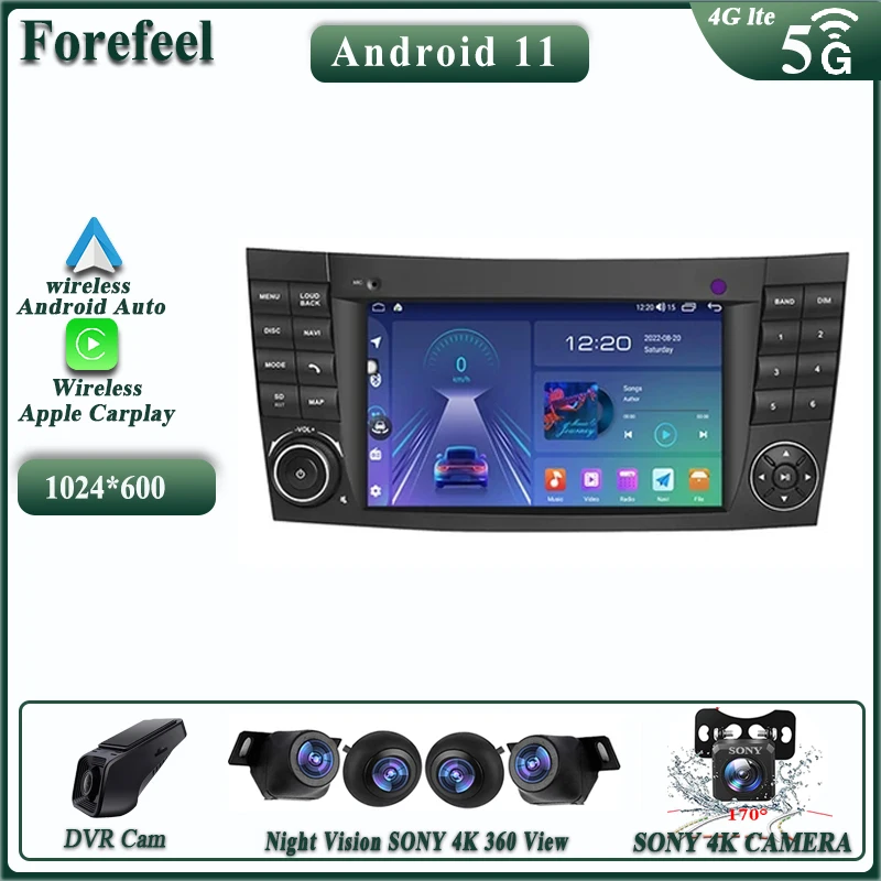 Android-13-For-Mercedes-Benz-E-class-W211-E200-E220-E300-E350-E240-E270 ...