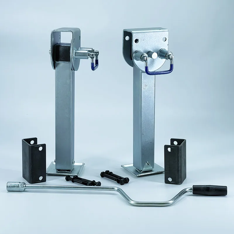 440mm-690mm-Heavy-duty-Telescopic-RV-Support-Leg-2-Ton-Trailer-Support ...