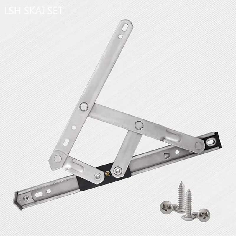 1Pc304-Stainless-Steel-Push-Pull-Window-Limiter-Bracket-Door-Hinge-Four ...