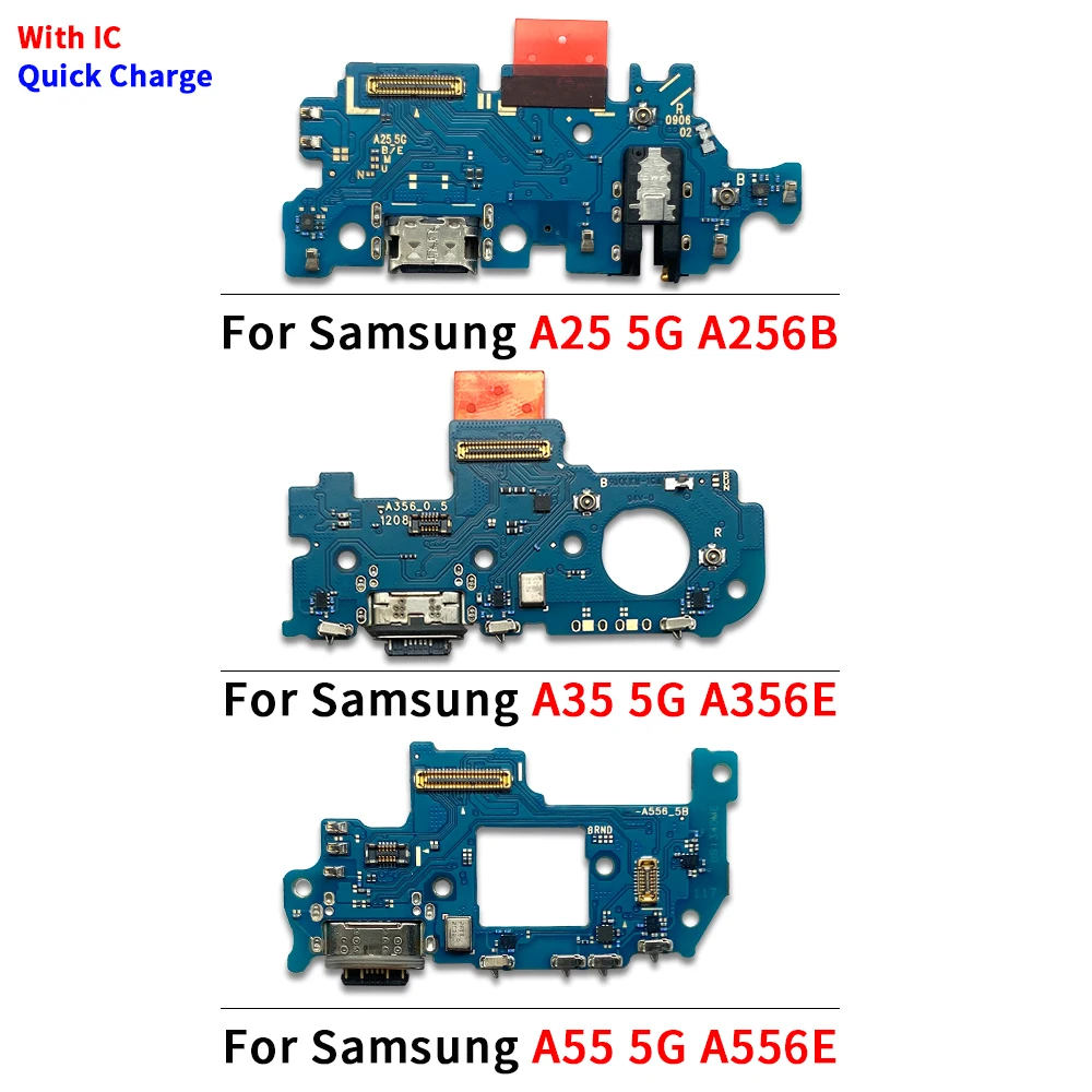 USB Charging Port Board Flex Cable Connector Parts For Samsung A25 5G ...