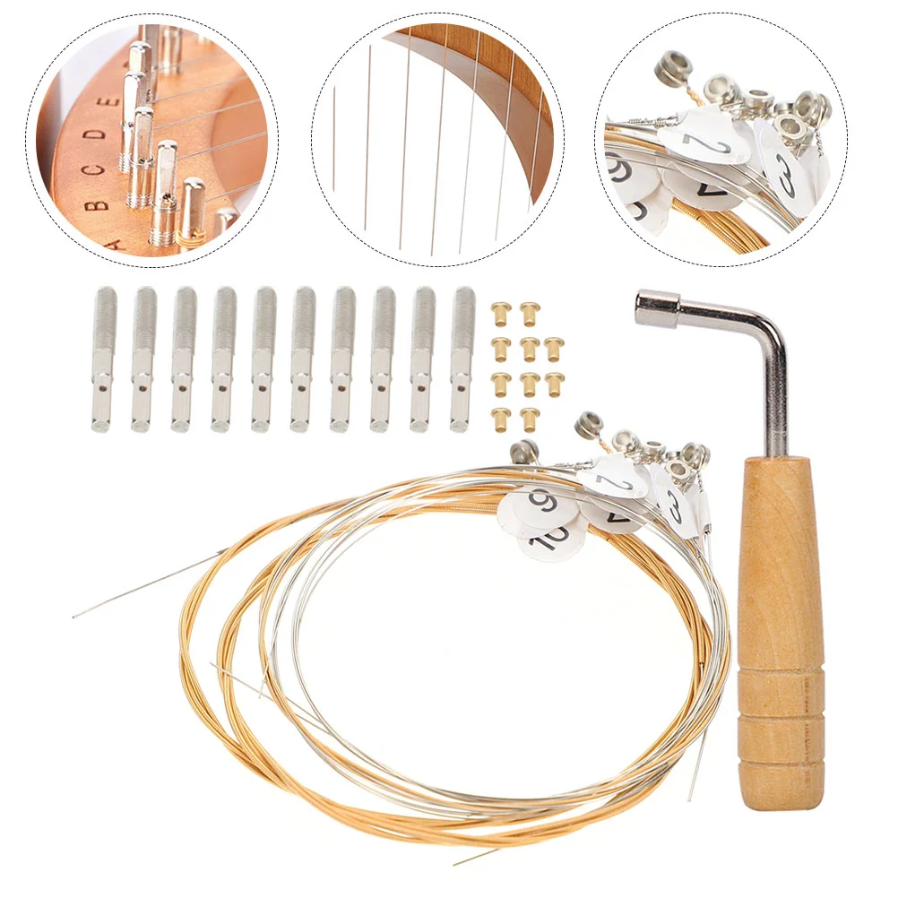 Lyre-Strings-Harp-String-Pegreplacement-Parts-Tuning-Pegs-Kit-Set-Pin ...