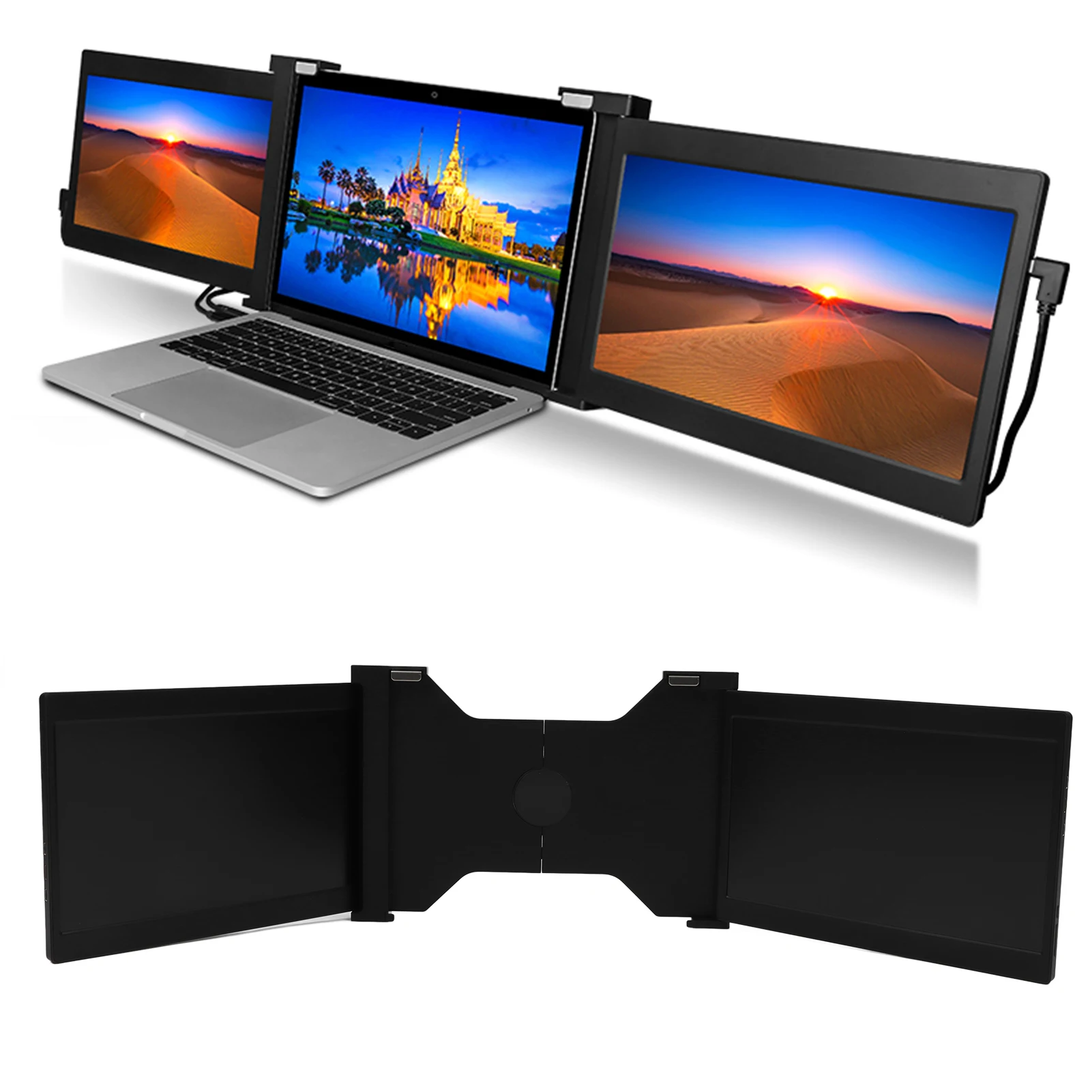 External-Dual-Screen-Extender-11-9in-FHD-IPS-HDR-USB-C-Portable-Monitor ...