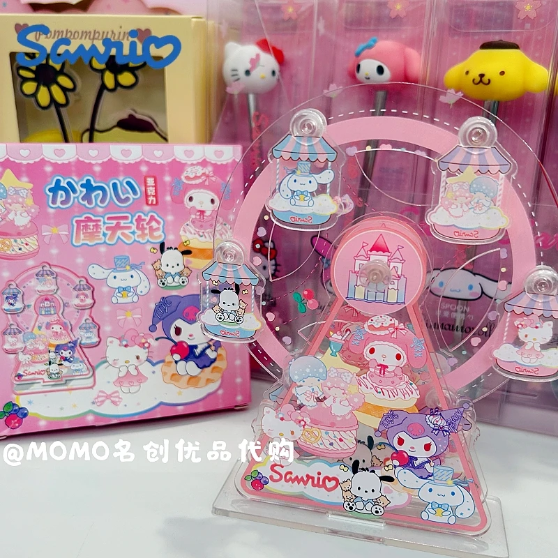 Sanrio-Acrylic-Ferris-Wheel-Kuromi-Hello-Kitty-Mymelody-Pachacco ...