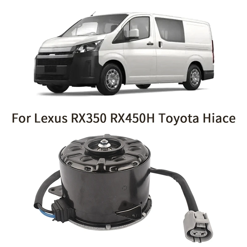 Radiator-Cooling-Fan-Motor-For-Lexus-RX350-RX450H-Toyota-Hiace-Both ...