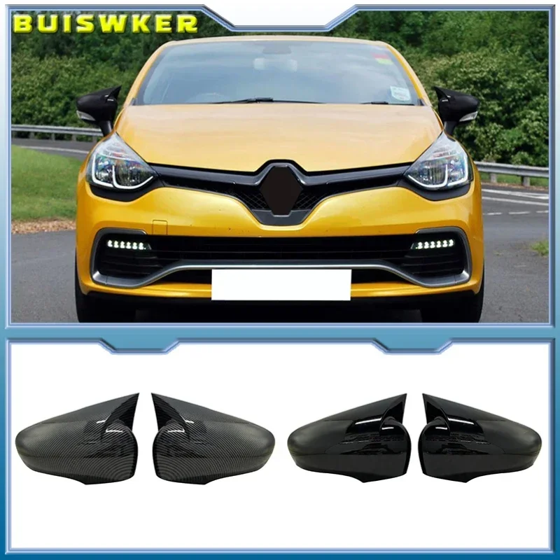 For-Renault-Clio-4-MK4-Car-Door-Side-Rearview-Mirror-Cover-Side-Mirror ...