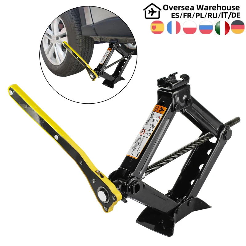FOVOW-2T-Car-Jack-General-Hand-operated-Scissor-Jack-Rocker-Car-Truck ...